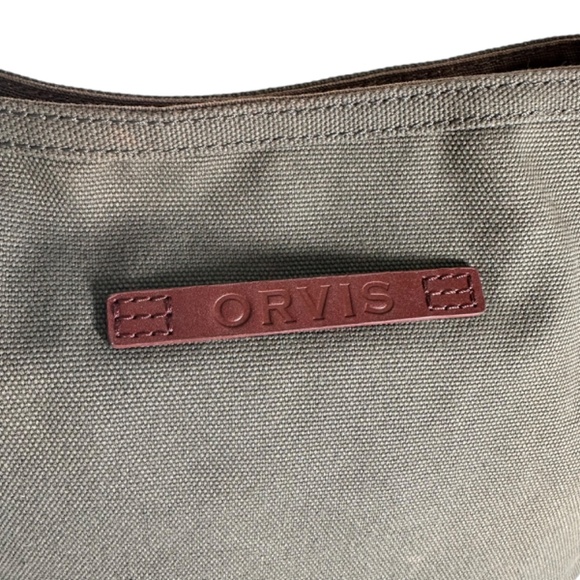 Orvis | Bags | Genuine Orvis Green Canvas With Magnetic Closure Tote ...